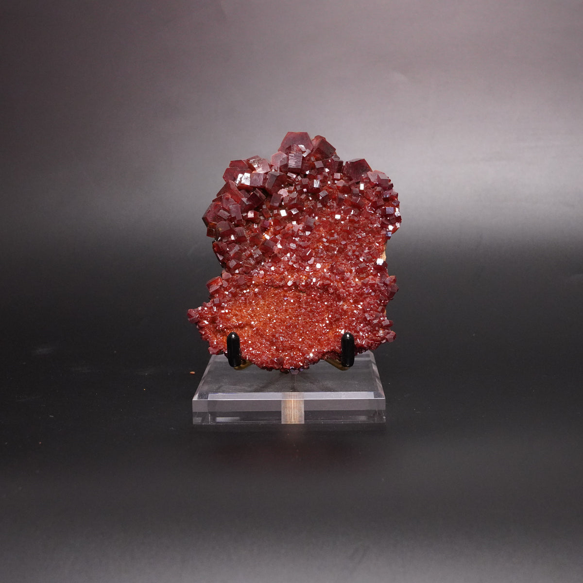 Vanadinite – Red Crystal Cluster from Morocco – Crystal Allies